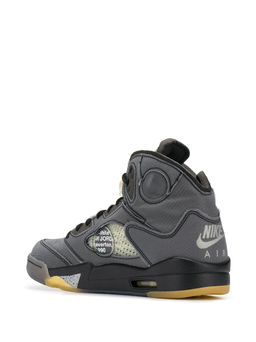 (G5) Jordan 5 Negro off white Air Jordan 5 Retro SP– INEEDTENIS